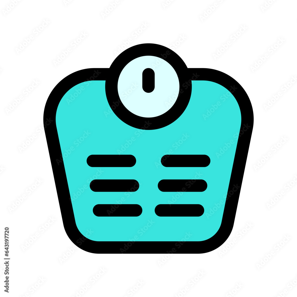 Editable body scale vector icon. Part of a big icon set family. Perfect ...