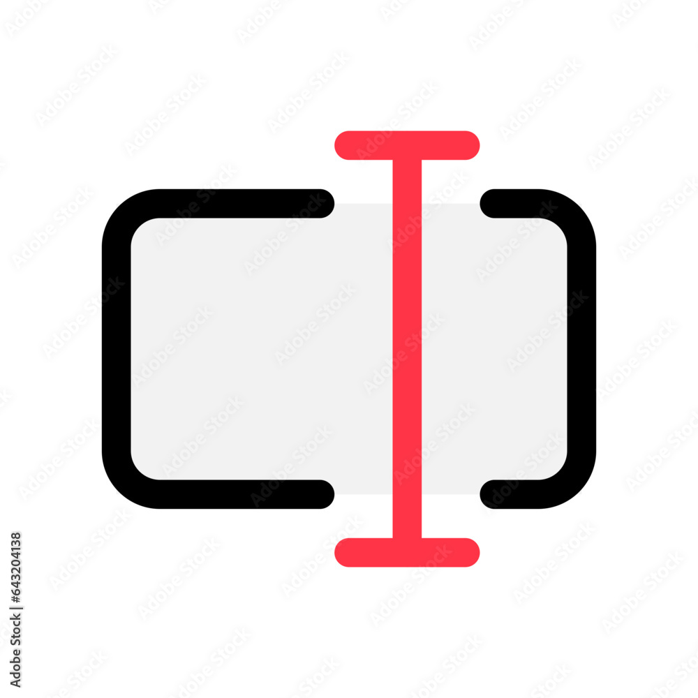 Editable vector rename edit text icon. Part of a big icon set family ...