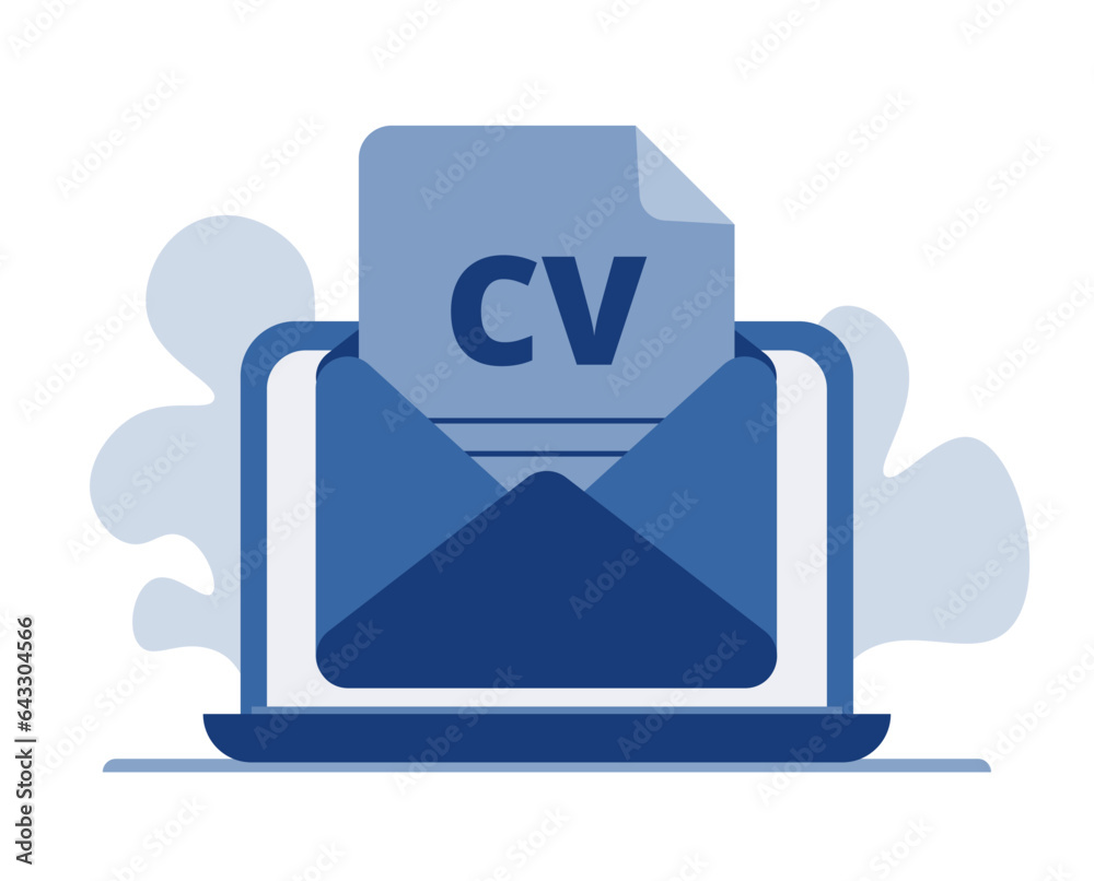 Sending the formed resume by e-mail. Download resume. CV, recruitment ...