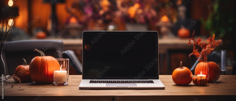 Laptop computer mock up white empty blank screen template Happy ...