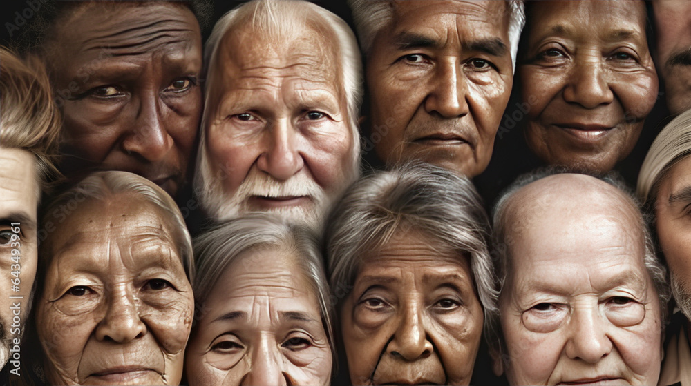 Older demographic people show demographic change and Generations and ...