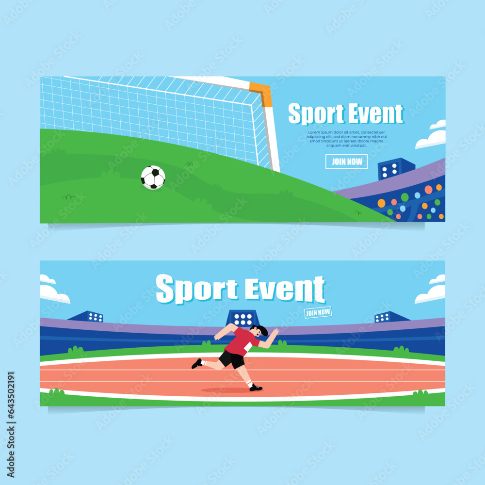 set of icons for Sports banners. International Sports Day illustration ...