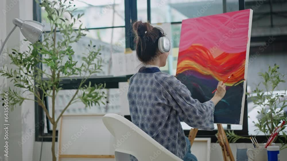 Vídeo do Stock: handmade,creative,handcraft,artistic concept.Talented ...