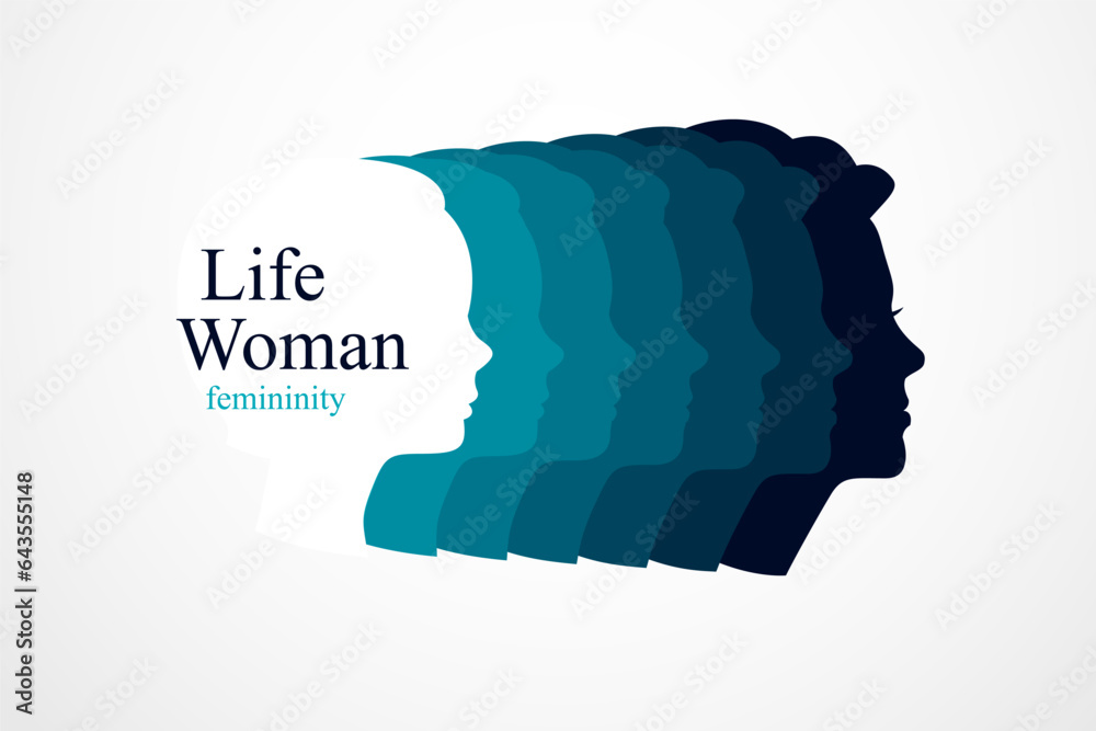 Girl maturation age years concept, adulthood idea, the time of life ...