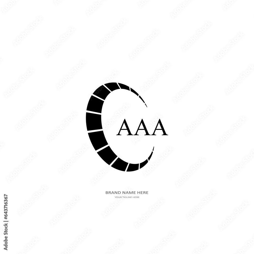 AAA Logo Design, Inspiration for a Unique Identity. Modern Elegance and Creative Design. AAA ...