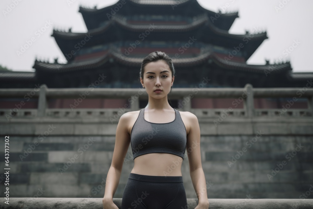 Lifestyle portrait photography of a tender girl in his 20s wearing a ...