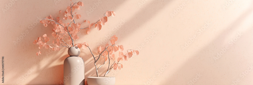 Pink Background With Visualizer With Empty Background,Pink Flowers in a ...