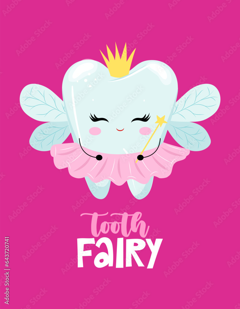 Tooth Fairy - Tooth Fairy Princess character design in kawaii style ...