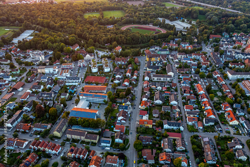Olching in Bayern aus der Luft | Luftbilder von Olching Stock-Foto ...