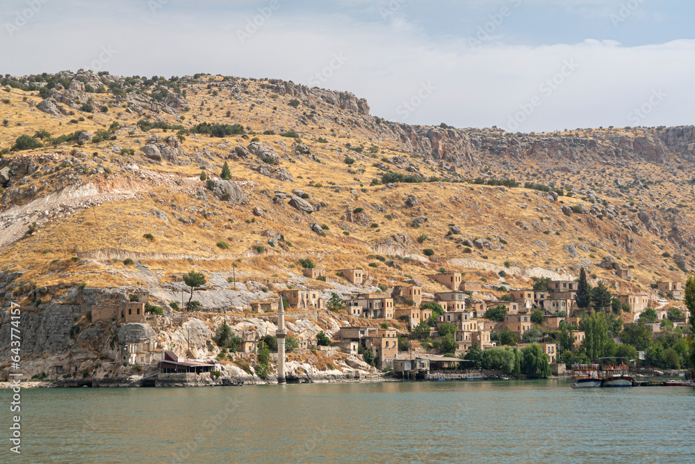 Halfeti is one of Turkey's most important tourism destinations. Stock ...