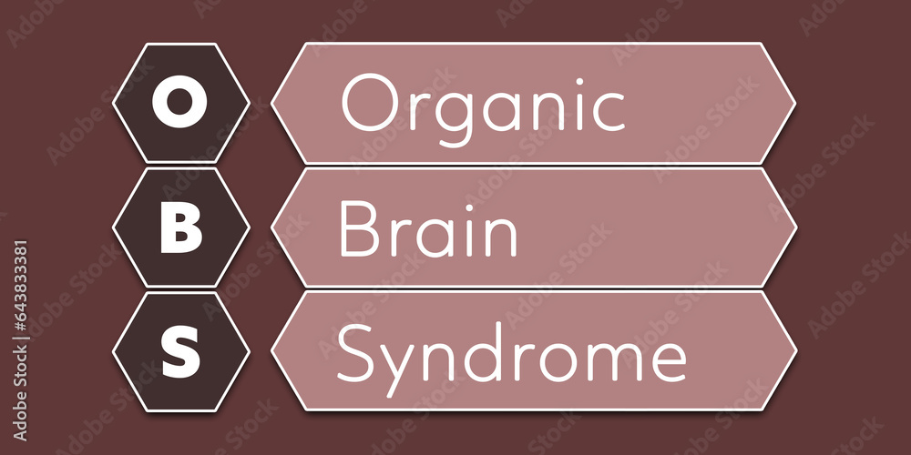 OBS Organic Brain Syndrome. An Acronym Abbreviation of a common Medical ...