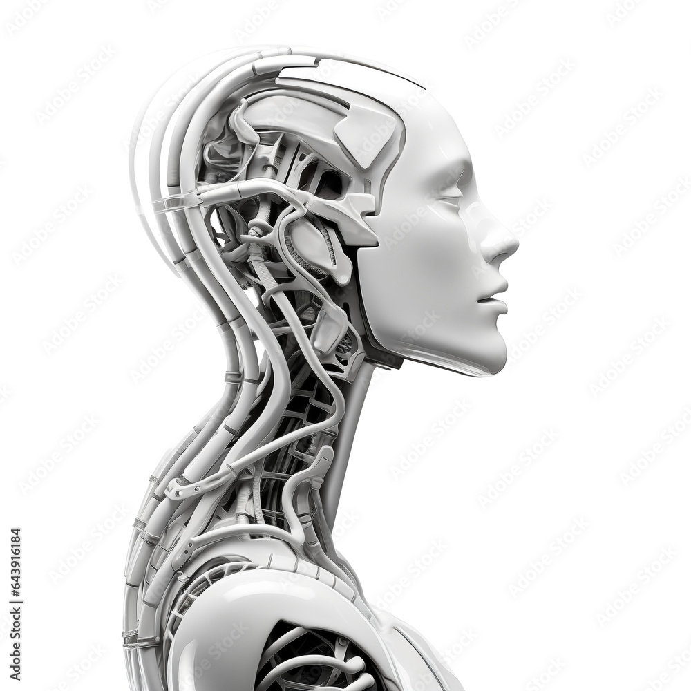 Machine learning reaction and ai artificial intelligence.Chat bot ...