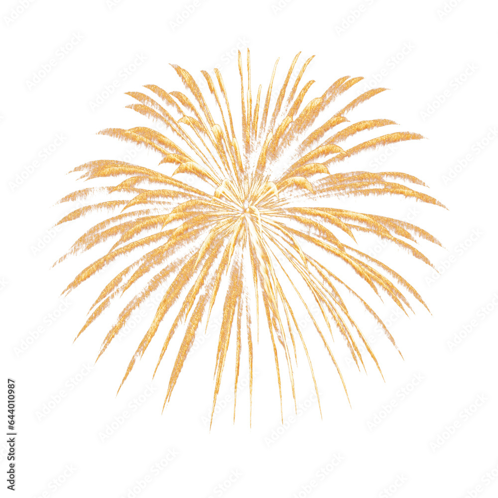 Firework Isolated on transparent background png. Firework frame for new ...
