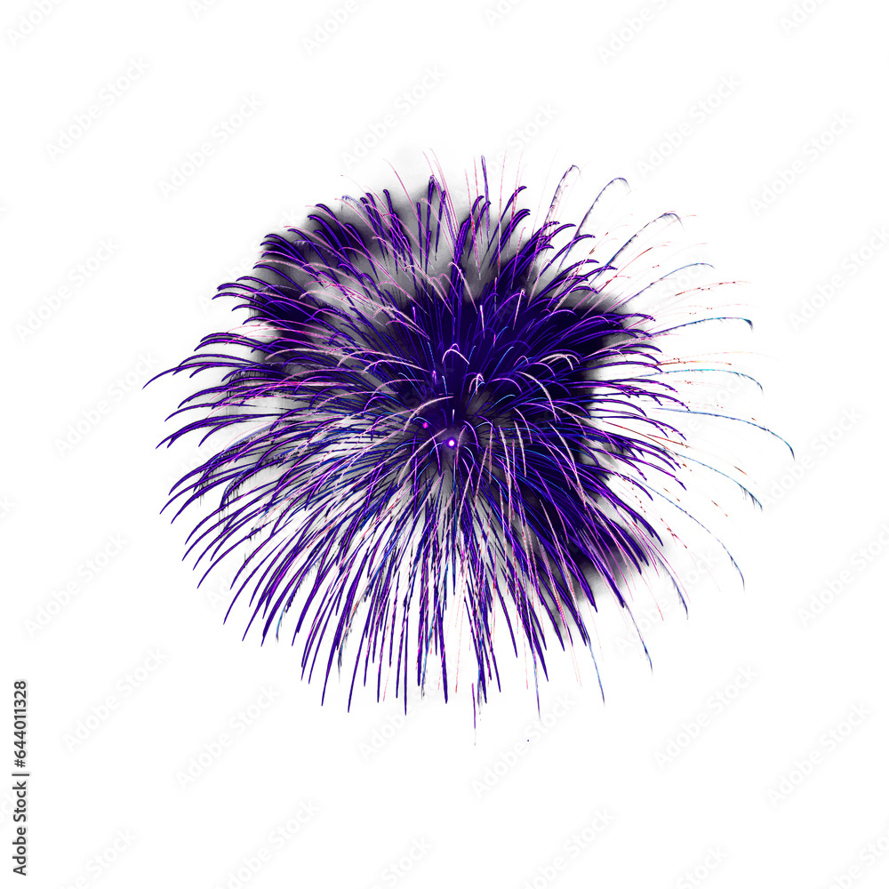 Firework Isolated on transparent background png. Firework frame for new ...