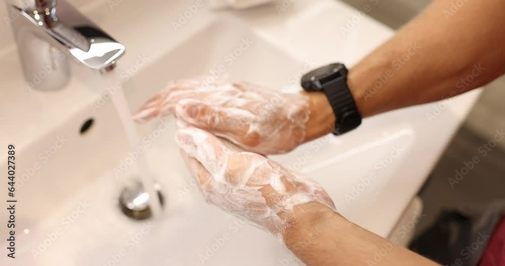 Wash your hands with warm soapy water and wash fingers frequently or ...