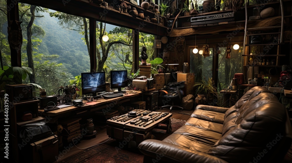 Beautiful Gaming Room Interior Backdrop - Gaming Room Interior Design ...