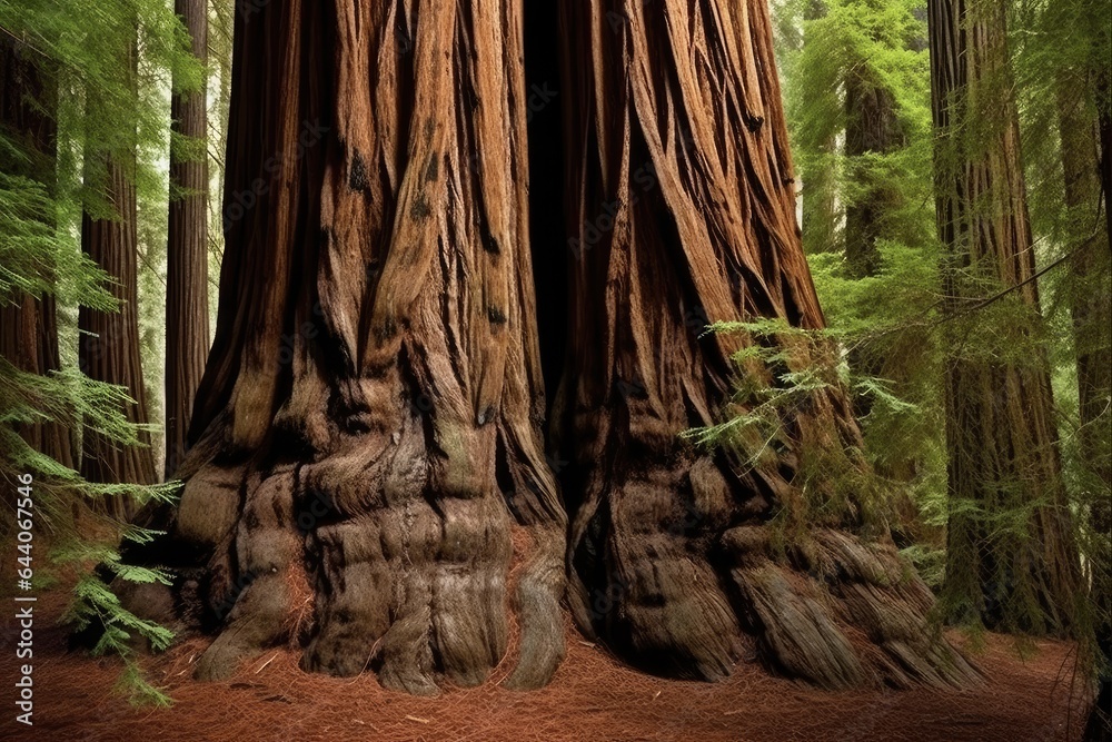 Foto de Tall Redwood Grove in Henry Cowell State Park, Santa Cruz ...