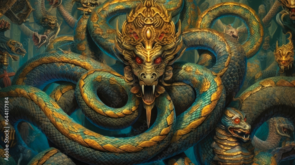 Divine Serpents: Artistic portrayals of Nagas, the serpent deities ...
