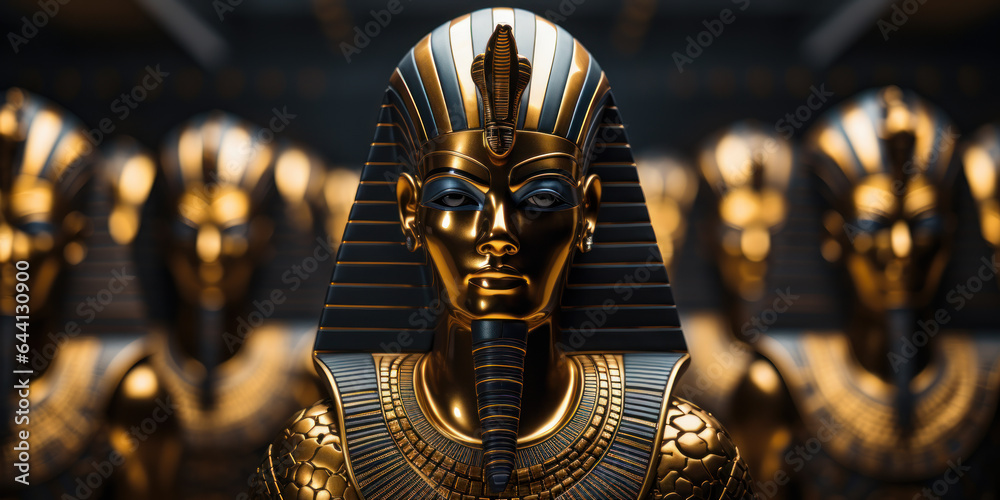 Narmer, the first pharaoh of the 1st dynasty of Egypt. Stock ...