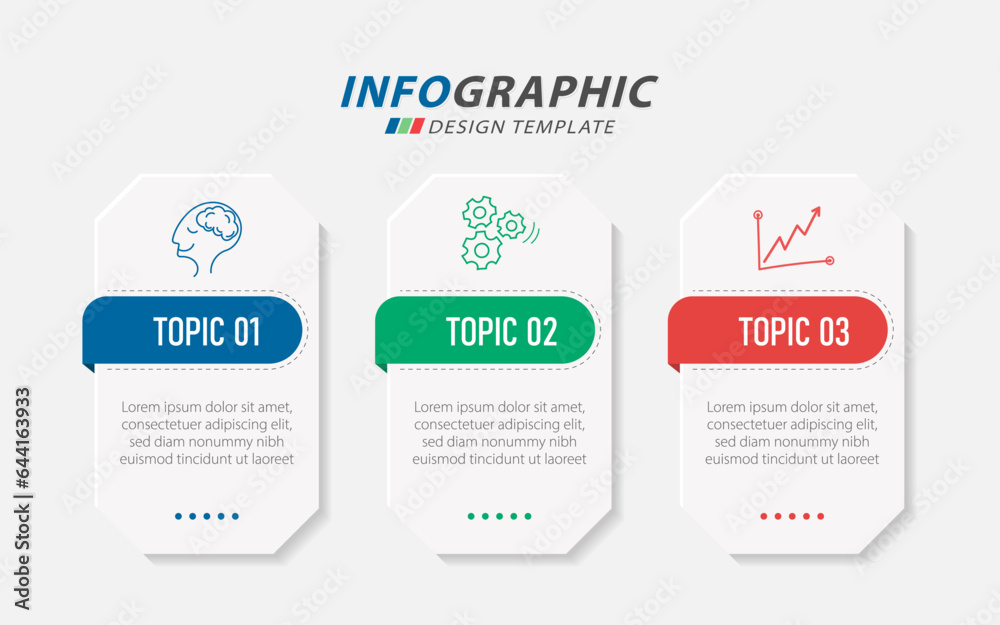 Timeline Creator infographic template. 3 Step timeline journey ...