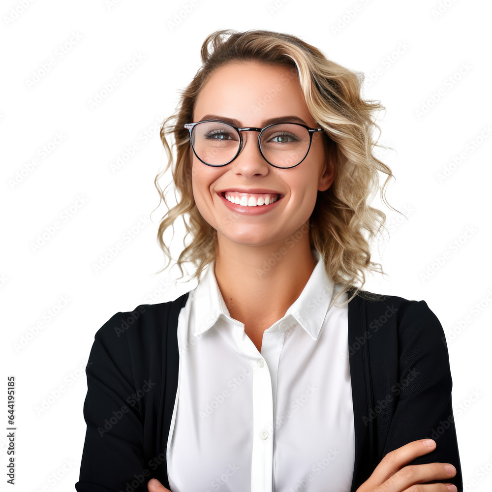 Professional worker portrait illustration with transparent background ...