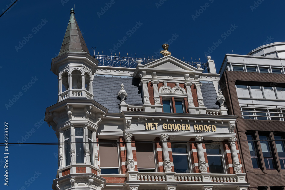 Cafe-restaurant building Het Gouden Hoofd (1889), later cafe l'Opera ...