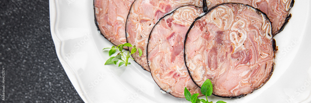 offal meat sausage pork Andouille pork stomach, pork neck, offal meal ...