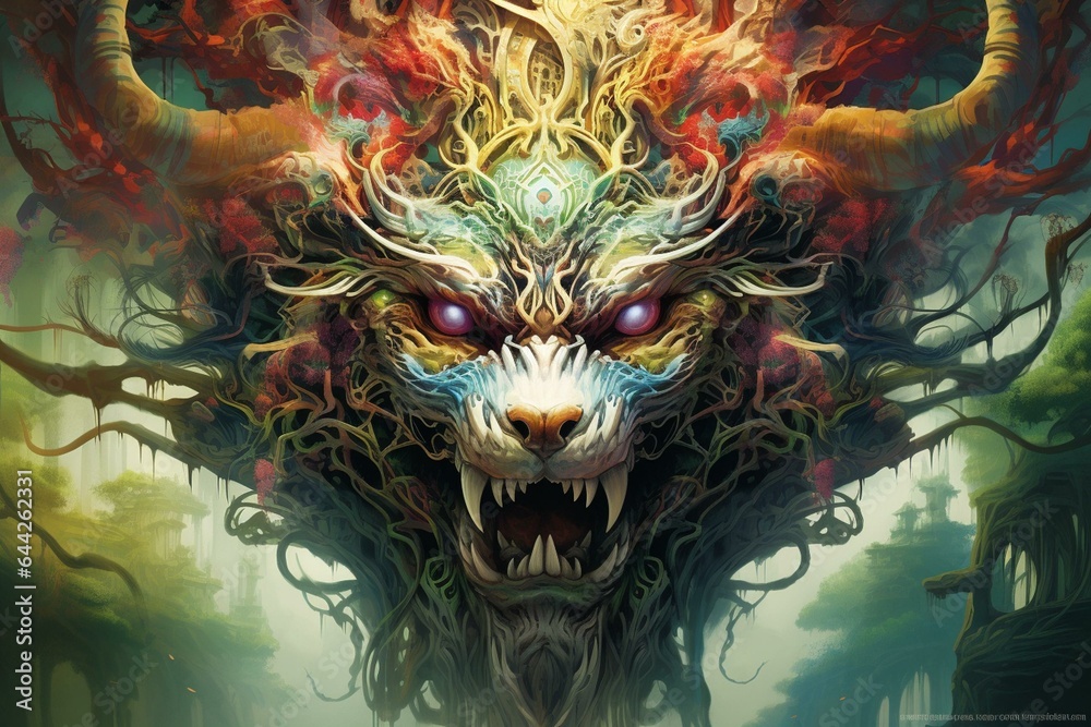 A legendary creature that emerges from its own remains, representing ...