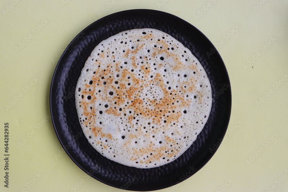 Set dosa, Kutty dosa, also called thattu dosa, south Indian food Stock ...