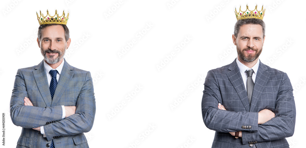 successful partnership. business reward. business partner isolated on ...