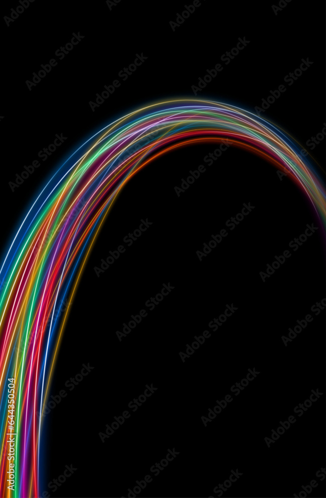 Vecteur Stock Abstract digital background. Optical fiber of digital ...