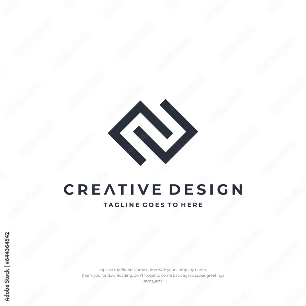 Initial letter C and C, CC, overlapping interlock logo, monogram line ...