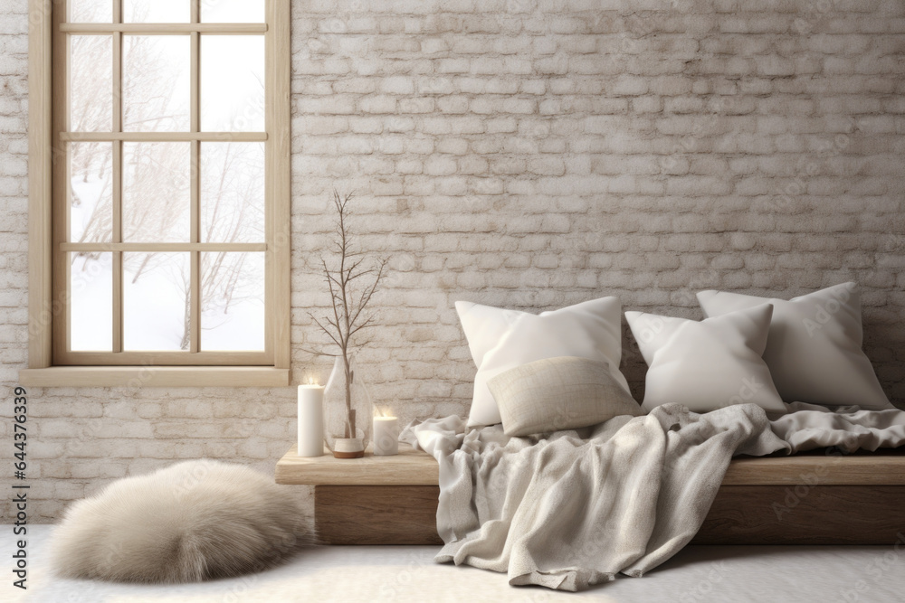 Explore the raw beauty of Scandinavian winter with an scene showcasing ...