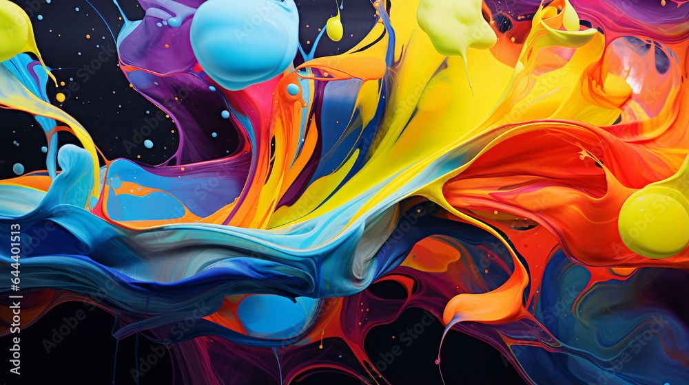 Vivid Liquid Water Splash: Pattern-Based Painting , Hyper-Realistic ...