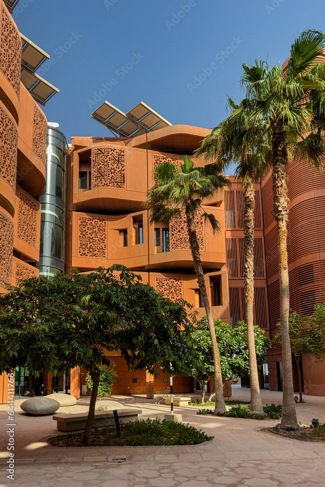 Masdar City is a sustainable urban community in Abu Dhabi and is home ...