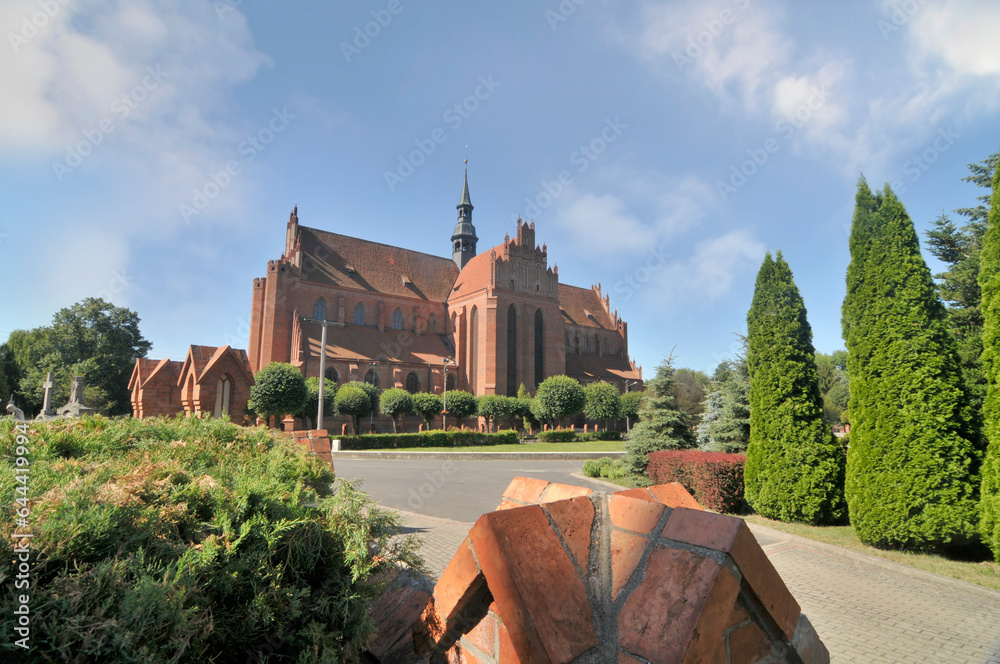 The Cathedral Basilica of the Assumption in Pelplin, Poland Stock Photo ...