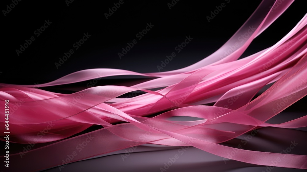 Pink ribbon texture background. Breast Cancer Awareness concept ...