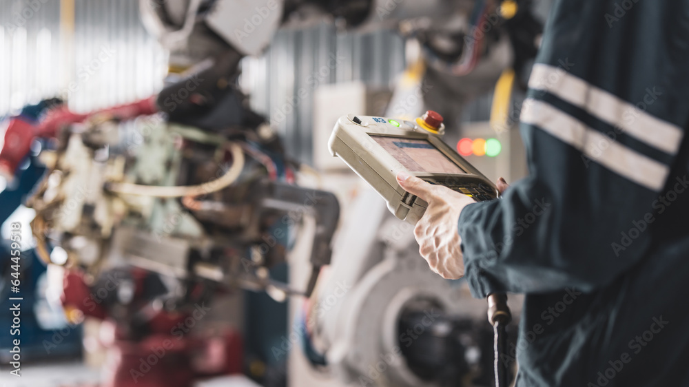 Robotics, Robot for industry. Collaborative robot, safe, flexible. AI ...