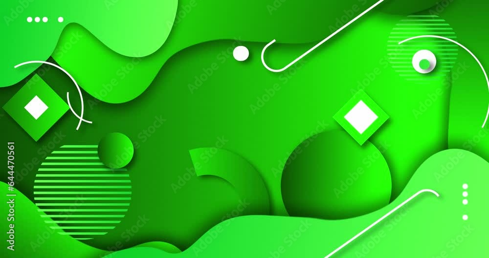 Abstract geometrical shape background of circle, semi circle, lines ...