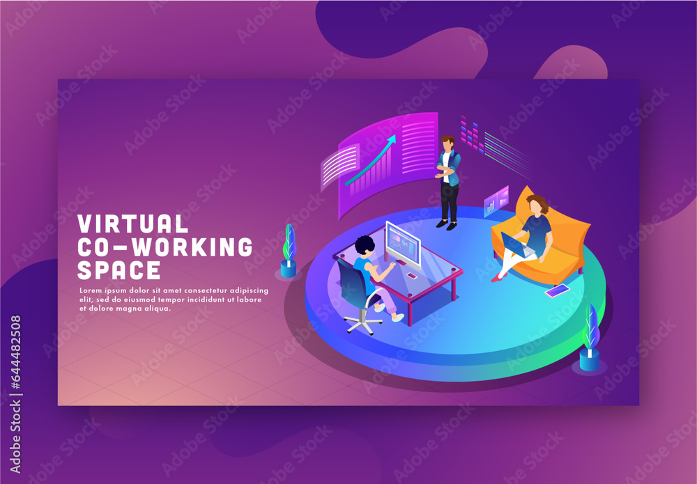 Virtual Co-Working Space Concept Based Landing Page Design with ...