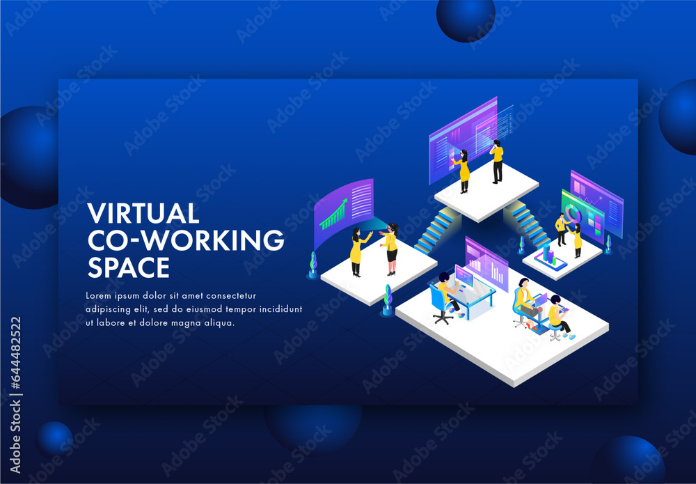 Virtual Co-Working Space Concept Based Landing Page Design with ...