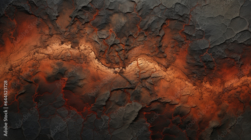 Burned ground background. Modified Ai generative image. Stock ...