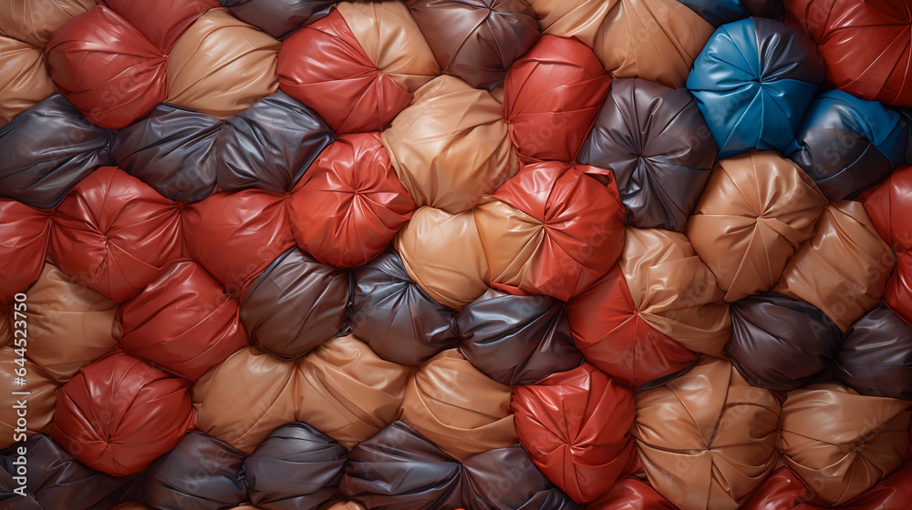 Inflated background. Modified Ai generative image. Stock Illustration ...