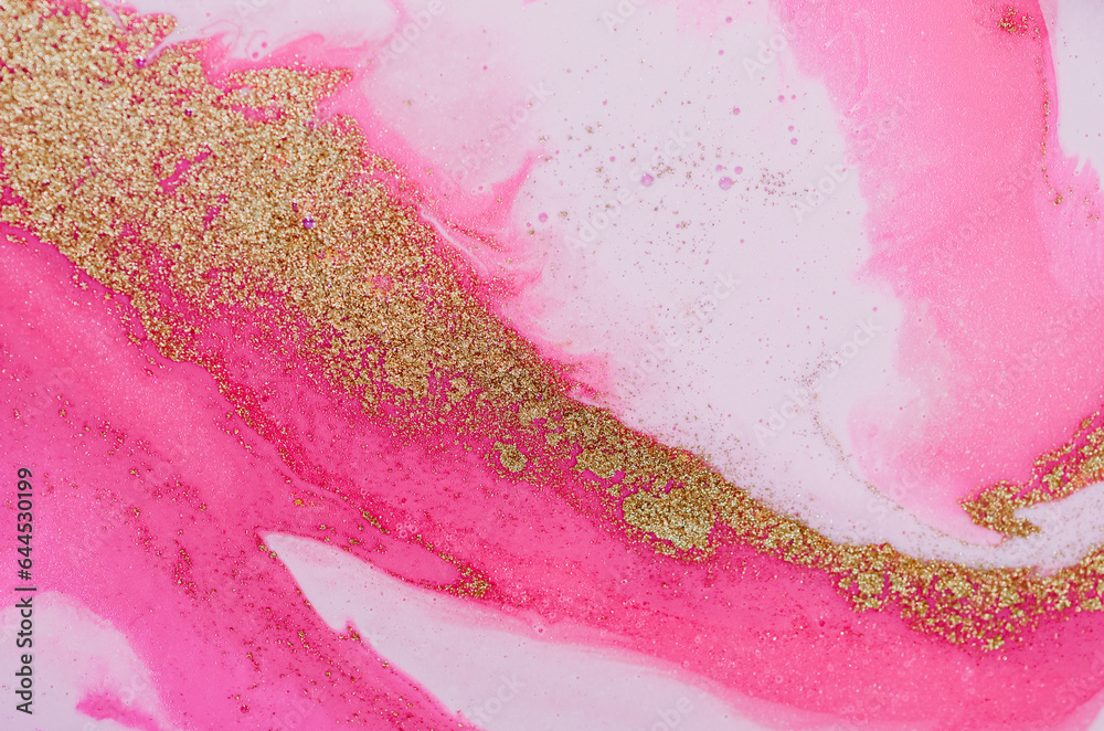 PINK SUNSET. Marble art. Similar to a rainbow, sunlight contains a full ...