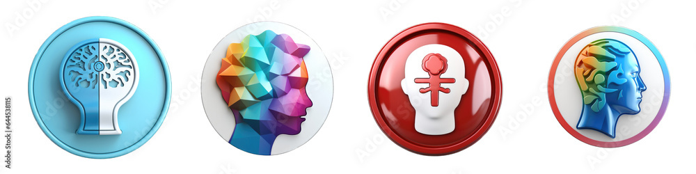 Mental Health clipart collection, vector, icons isolated on transparent ...