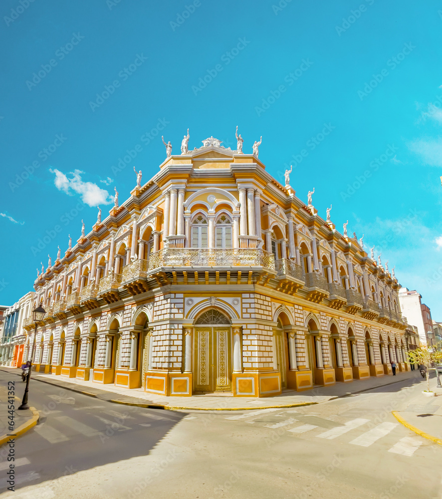 Casa Dorada de la ciudad de Tarija - Bolivia Stock Photo | Adobe Stock
