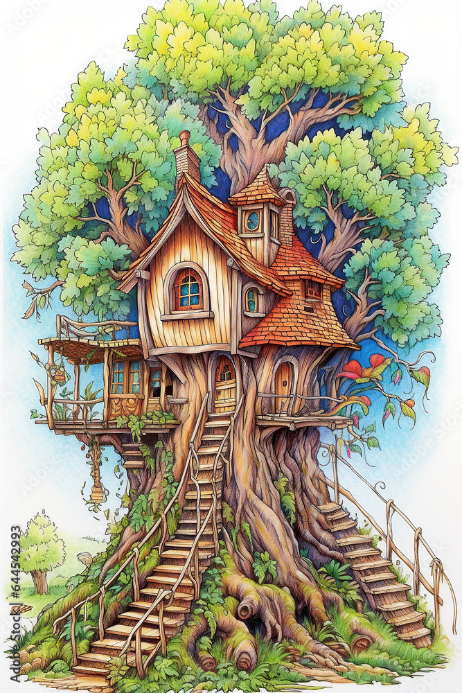 Fairy house, fairytale house, Fairy home, Elf House, Elf Home, small ...