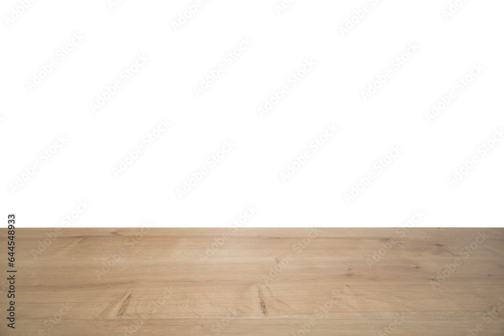 Versatile empty wooden Table on a clean white or transparent background ...