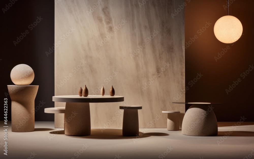 A solitary moonbeam streams through the window, illuminating a peaceful ...