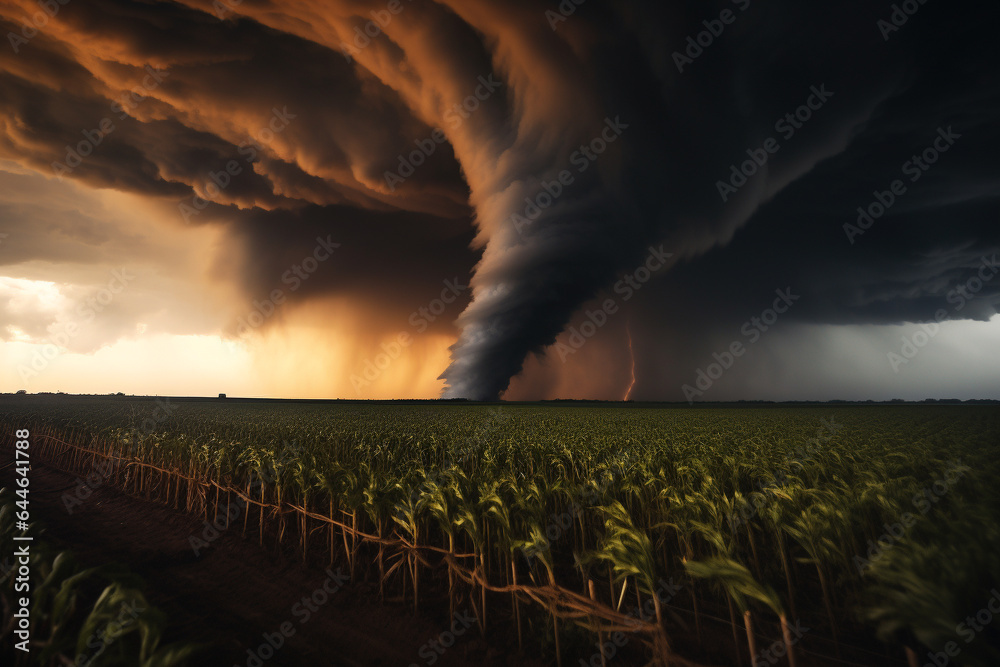 hurricanes and tornadoes. Abnormal weather and natural disasters are ...